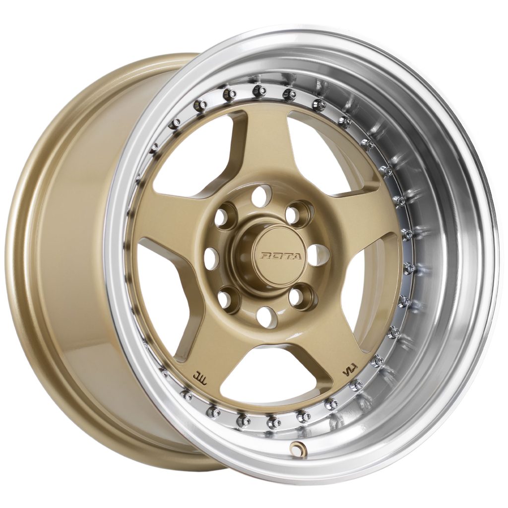 Kyusha - Gold Polished Lip - Mag Wheels & Rims | Car Tyres | NZ's ...