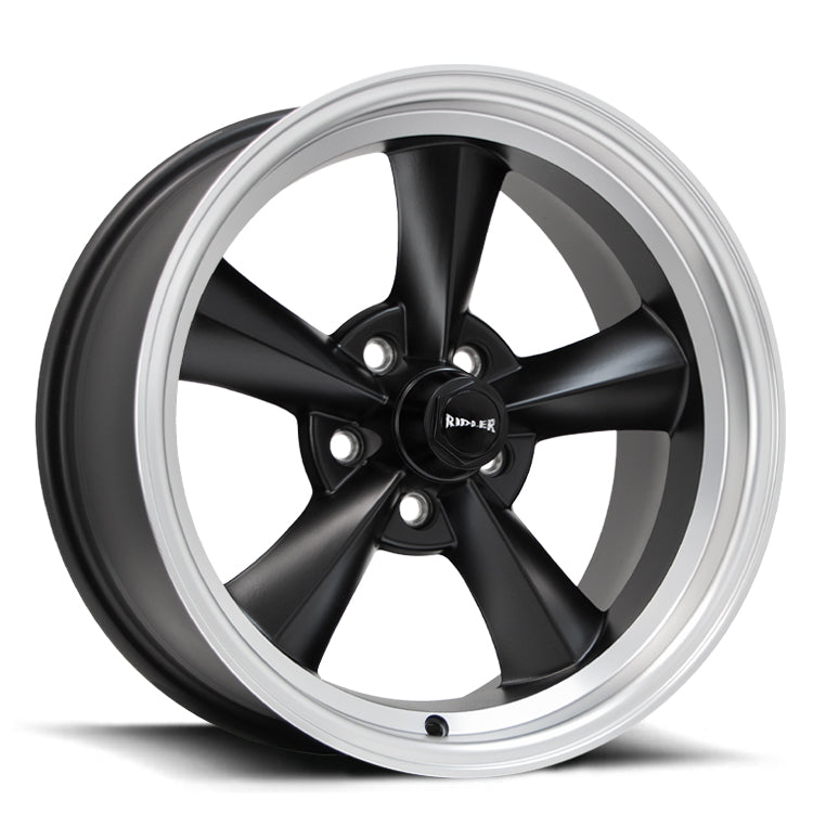 R675 - Matt Black w/Machined Lip - Mag Wheels & Rims | Car Tyres | NZ's ...